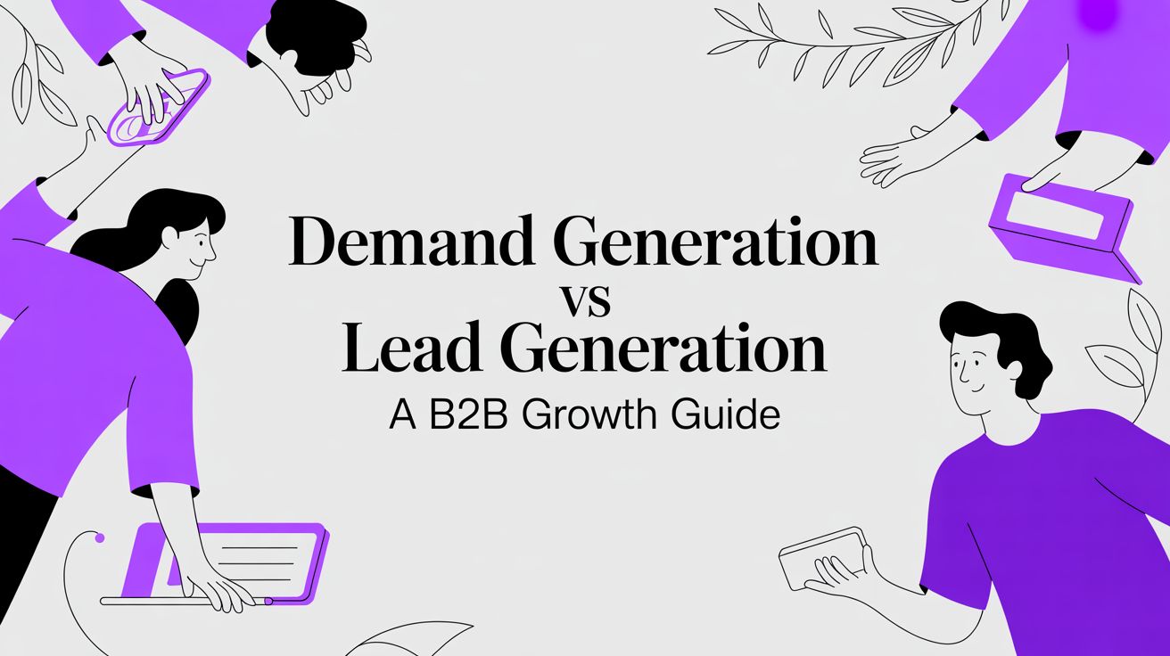 Demand Generation vs Lead Generation A B2B Growth Guide