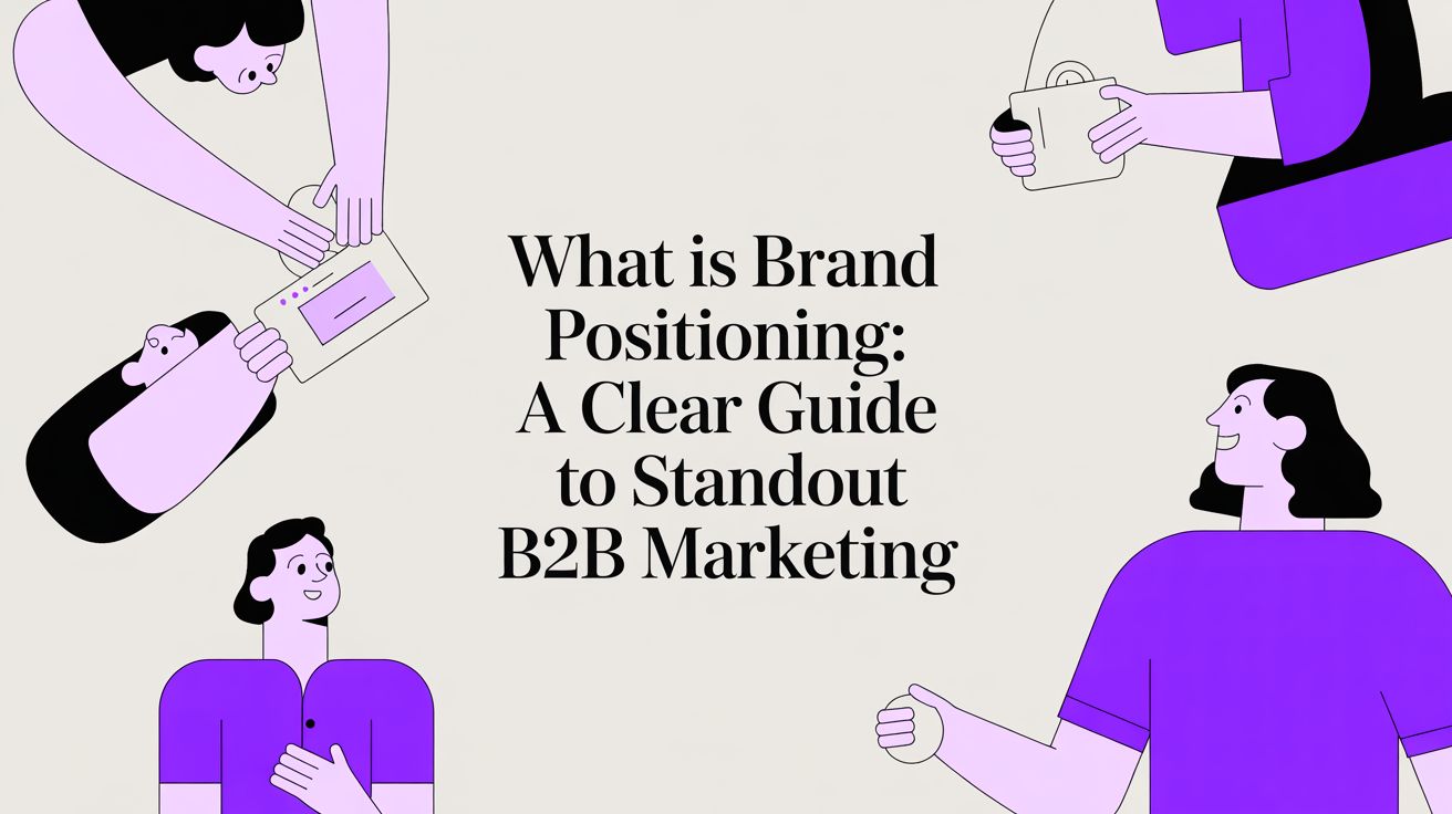 What Is Brand Positioning: A Clear Guide to Standout B2B Marketing